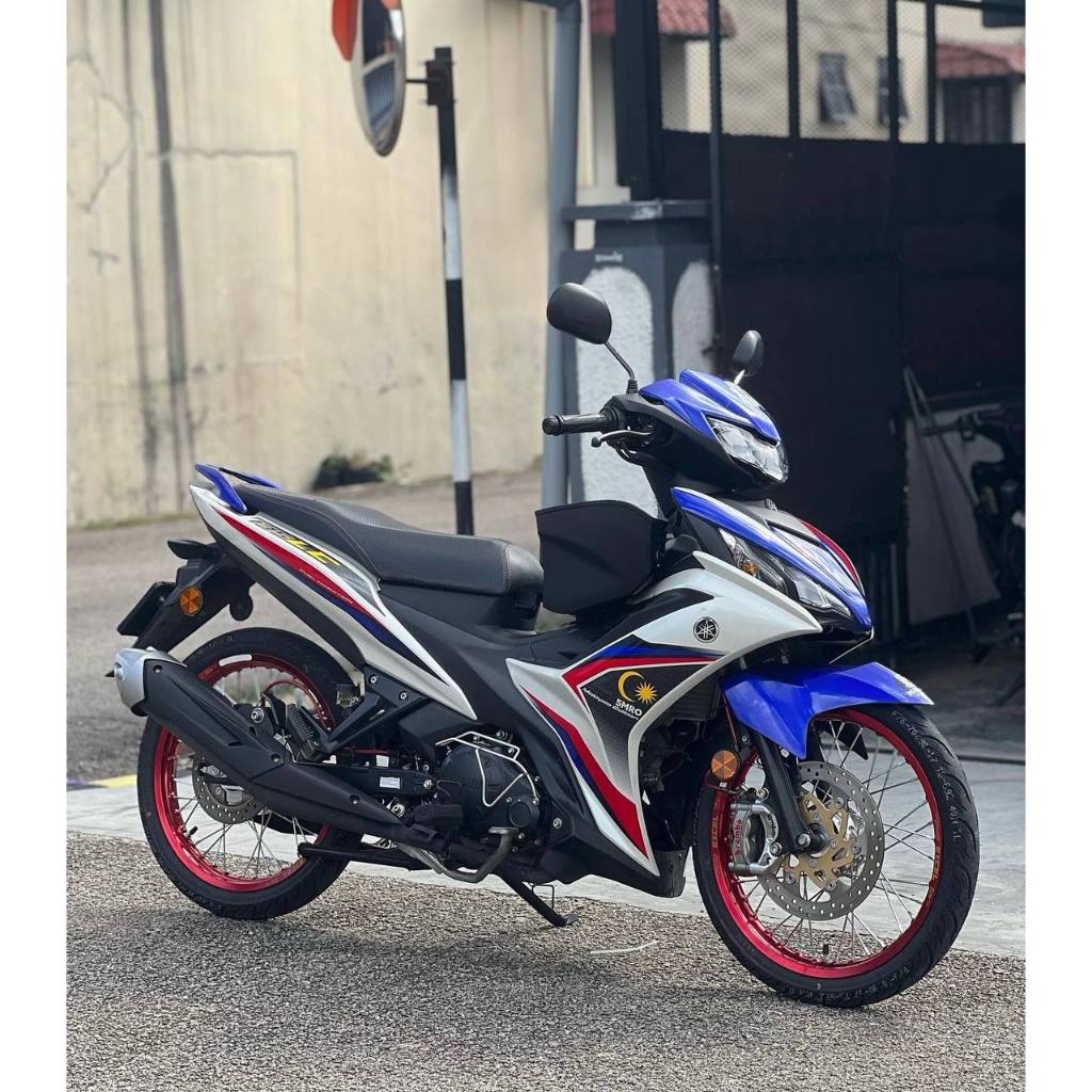 COVERSET BODYSET LC135 LC V8 5 MILLIONTH ROLL OUT 5MRO BLUE BIRU FUEL ...