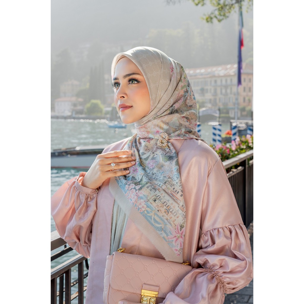 Buttonscarves Como Series Satin Square | Shopee Malaysia