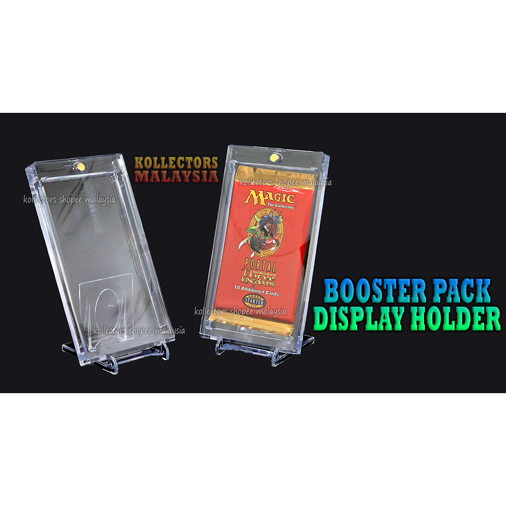 Booster Pack Holder Magnetic Frame Plastic Display Stand Case for Magic ...