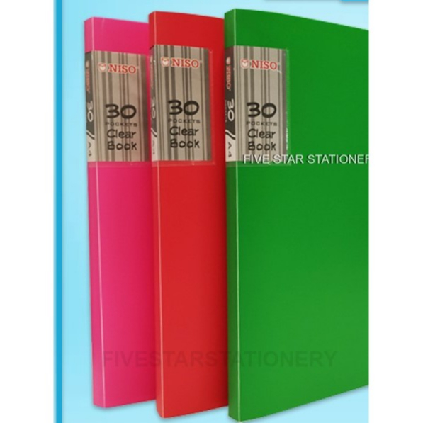 NISO Clear Book 30 Pockets ( Model CB30 ) | Shopee Malaysia