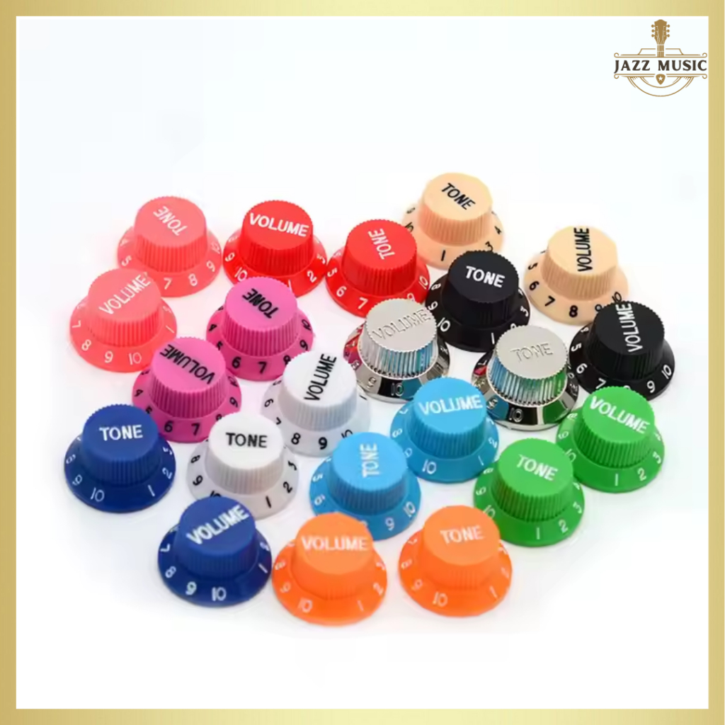 Colourful Electric Guitars Strat Knob Volume/Tone Control Knobs for ...