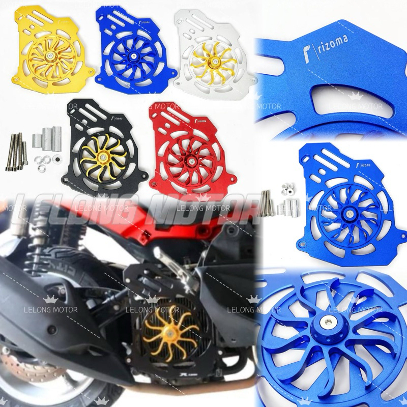RADIATOR COVER Alloy CNC NVX 155 V1 V2 Aerox NVX155 NMAX V1 V2 Coolant ...