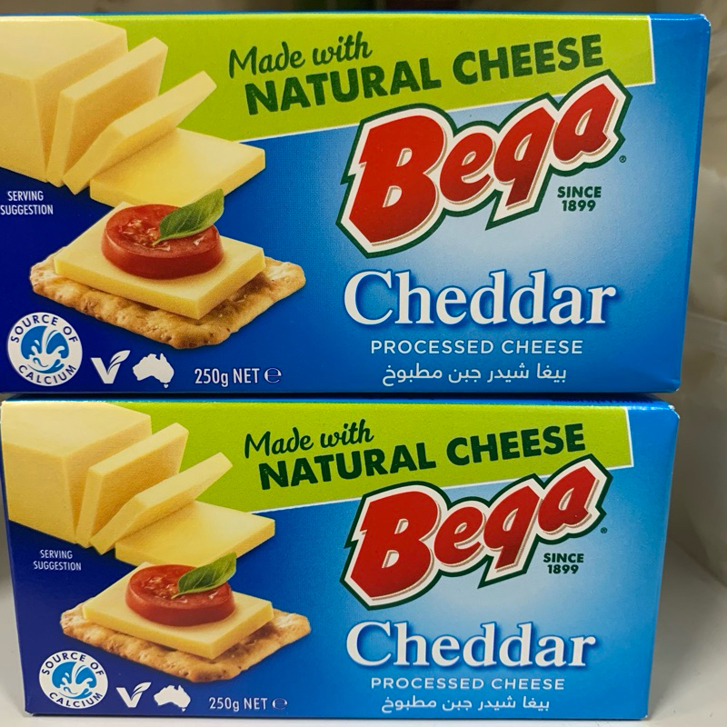 YIBAKE Bega processed cheddar cheese 250g keju parut pisang beqa bega ...