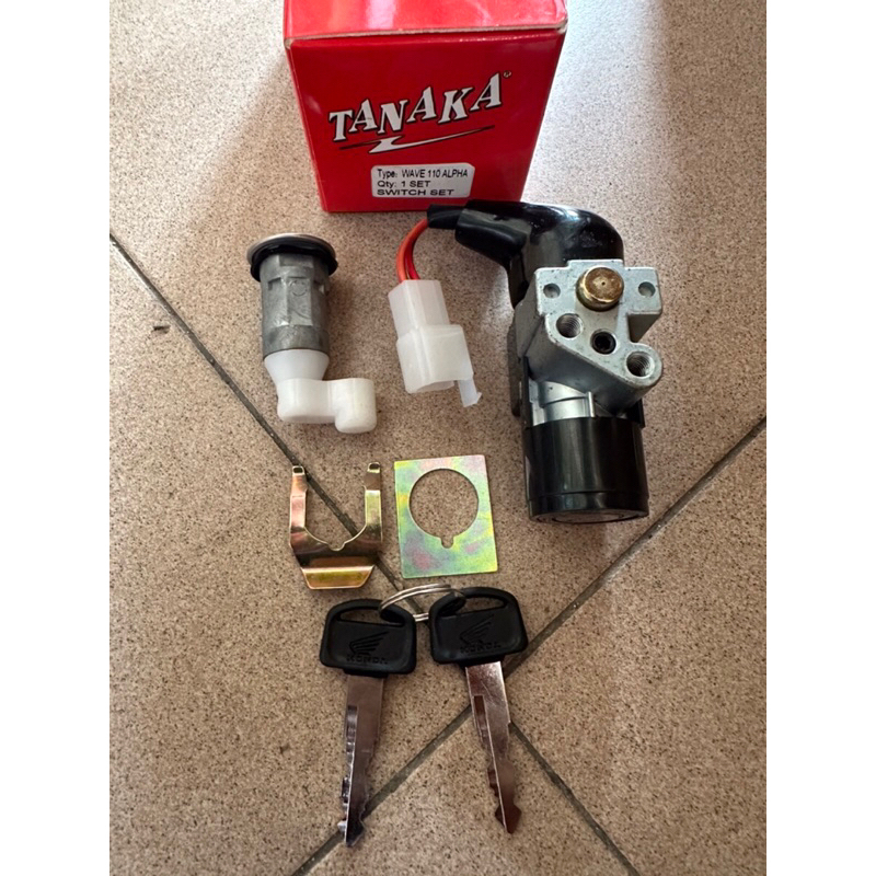 TANAKA ALPHA CX WAVE110 CX MAIN SWITCH SET KUNCI SET | Shopee Malaysia