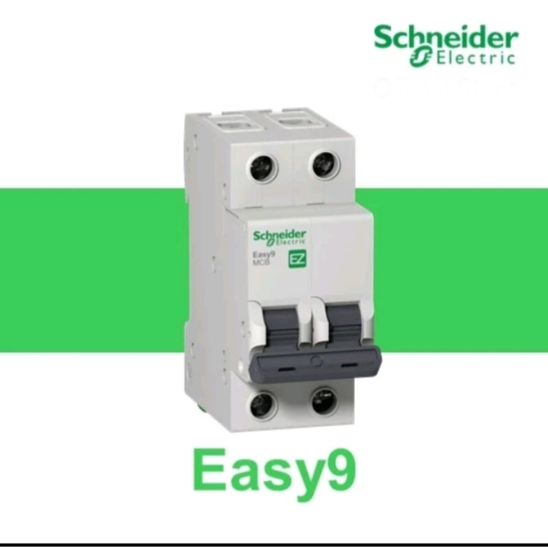 Schneider Electric Easy9 MCB 2P C 6000A 230V | Shopee Malaysia