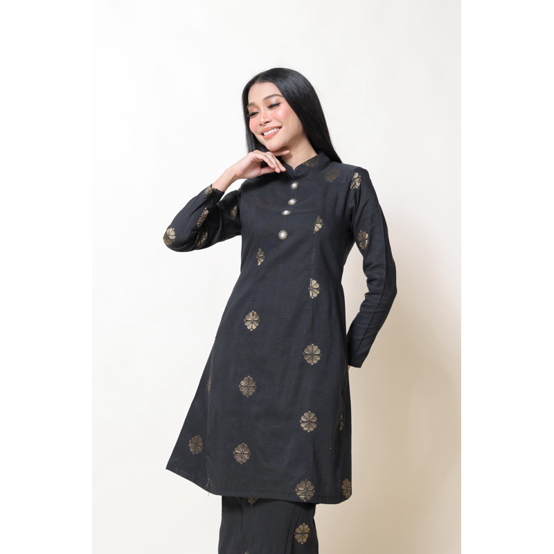 SONGKET BUNGA TABUR KURUNG RIAU CEKAK MUSANG | Shopee Malaysia