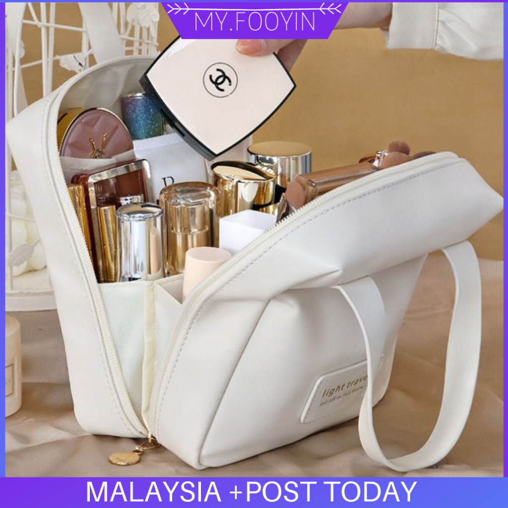M11 READY STOCK MYFOOYIN Travel Makeup Pouch Toiletry Organizer Zipper ...