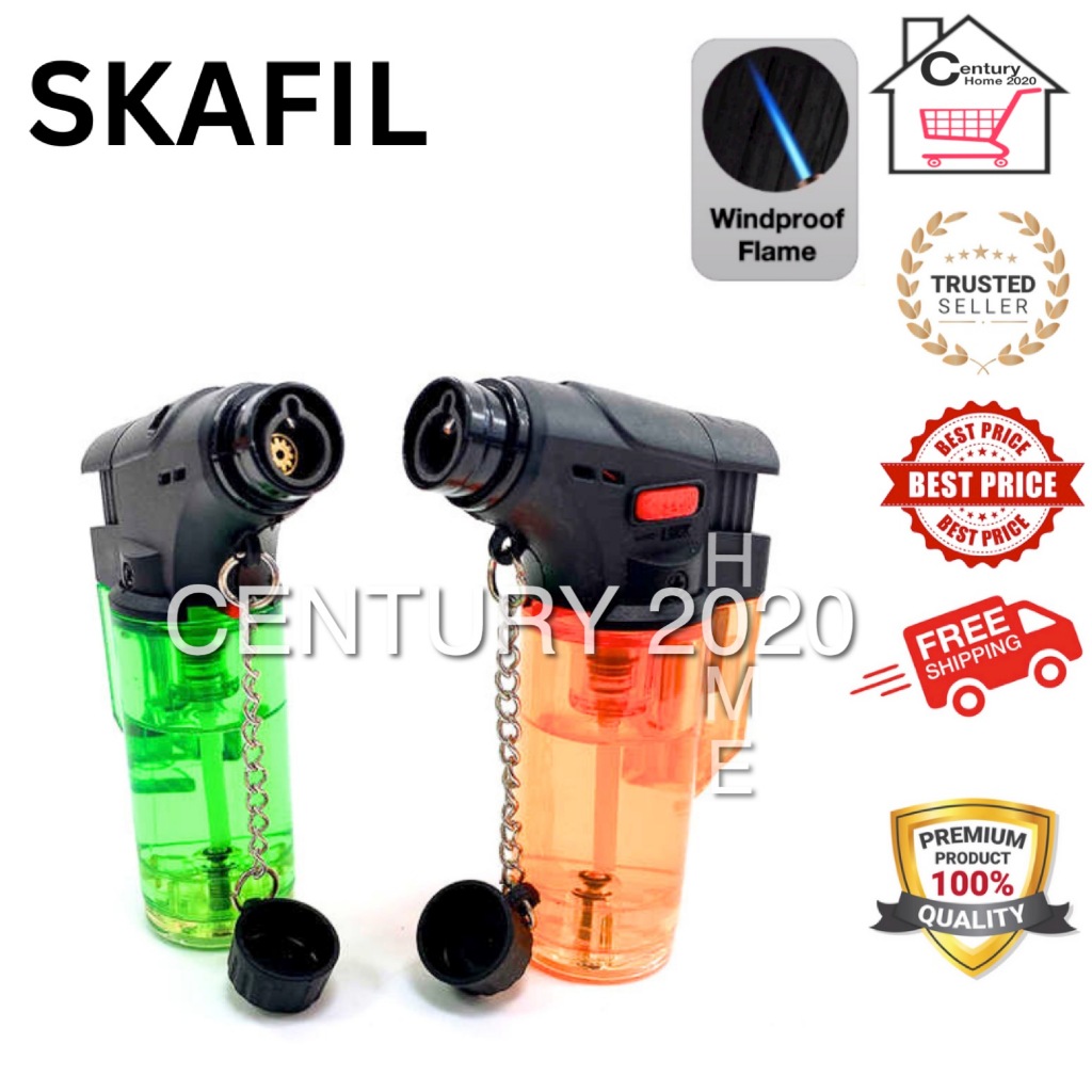 SKAFIL Mini Torch Lighter Windproof Jet Flame Lighter | Shopee Malaysia