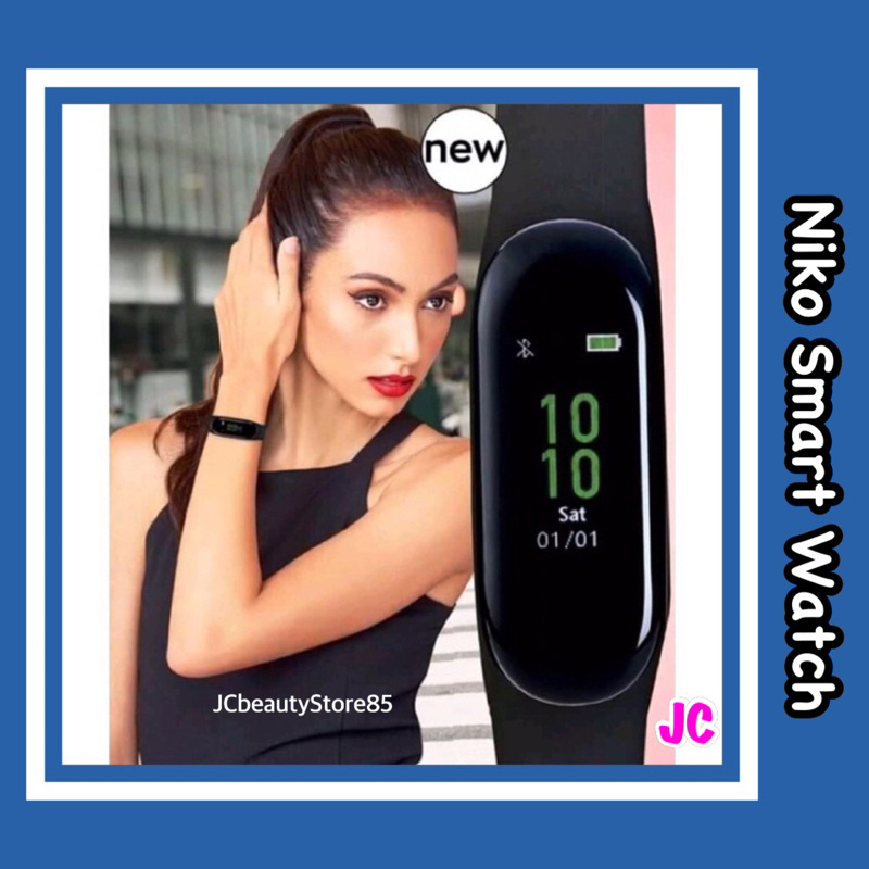 AVON Niko Smart Watch Black | Shopee Malaysia
