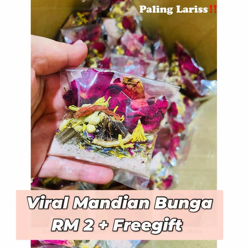 MANDIAN BUNGA VIRAL RM2 + Freegift | Shopee Malaysia
