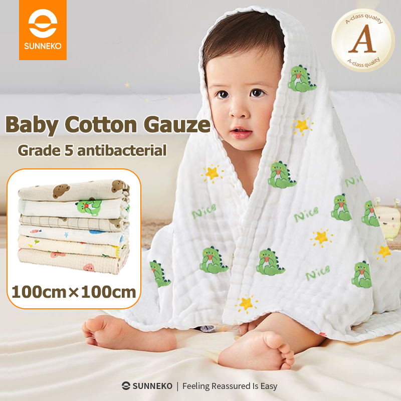 Cartoon Tuala Baby Newborn Tuala Mandi Budak Selimut Baby Towel Newborn ...