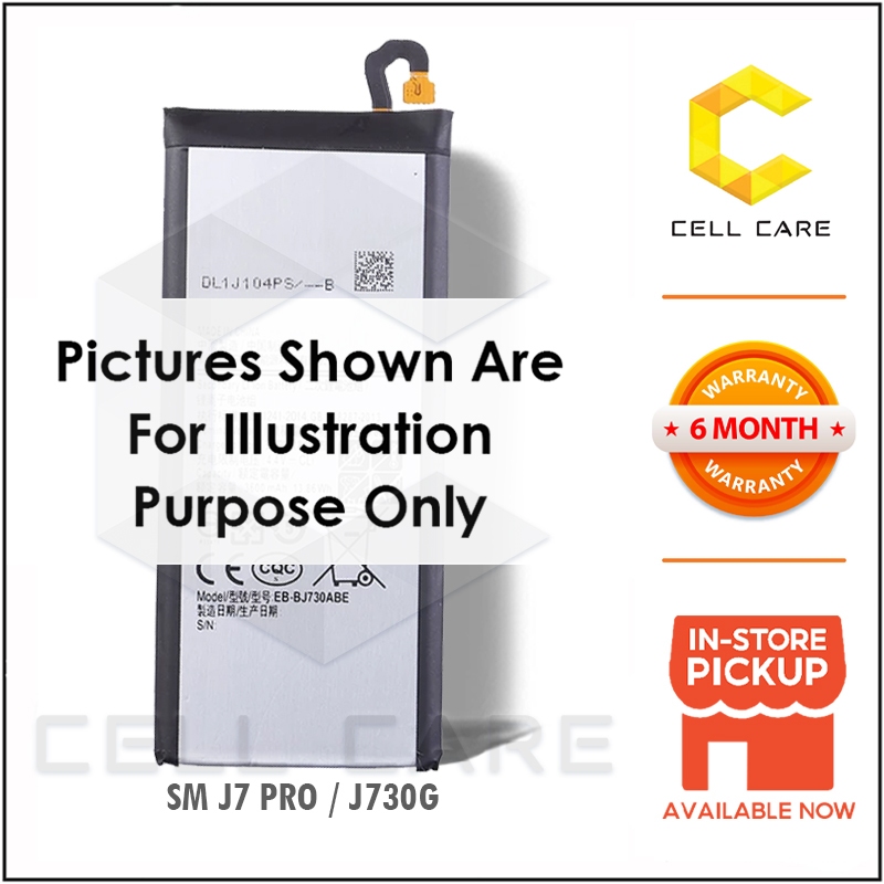 CellCare Battery Bateri EB-BJ730ABE Compatible For SAMSUNG J7 PRO J730G ...