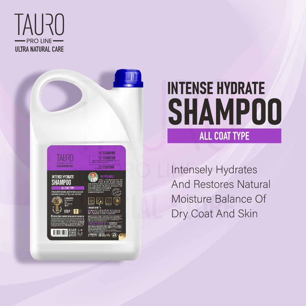 Tauro Pro Line Ultra Natural Care Intense Hydrate Shampoo (3785ml ...