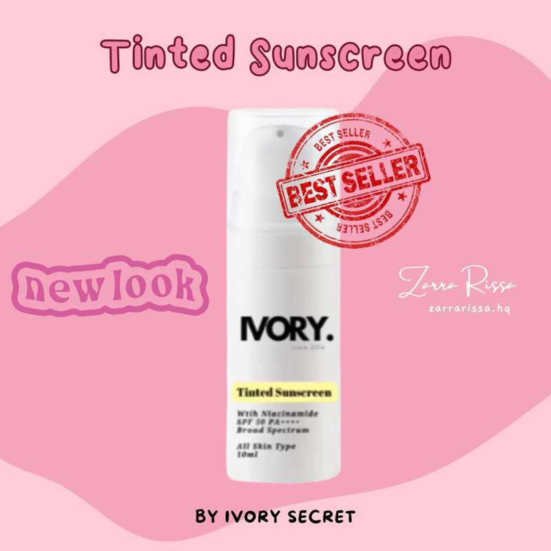 IVORY SECRET TINTED Sunscreen (READY STOCK) | Shopee Malaysia