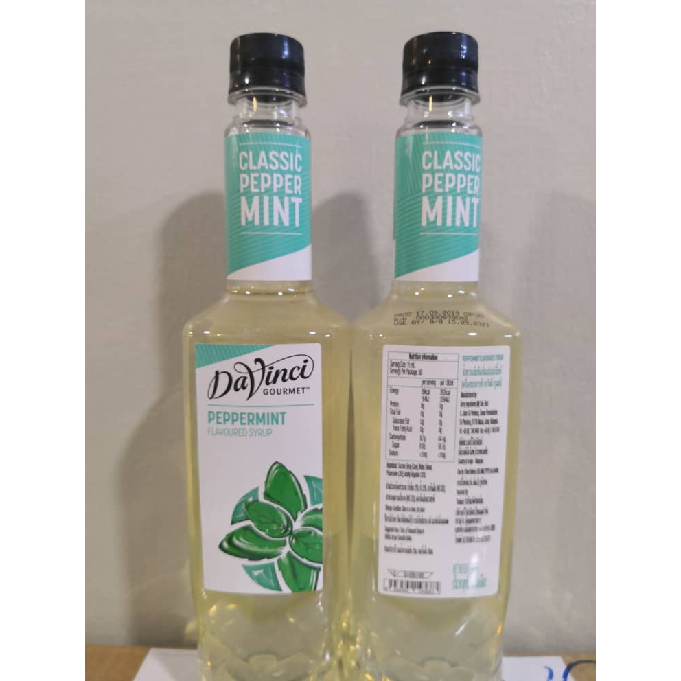 DaVinci Gourmet Peppermint Syrup (750ml) EXP 02/11/2026 | Shopee Malaysia