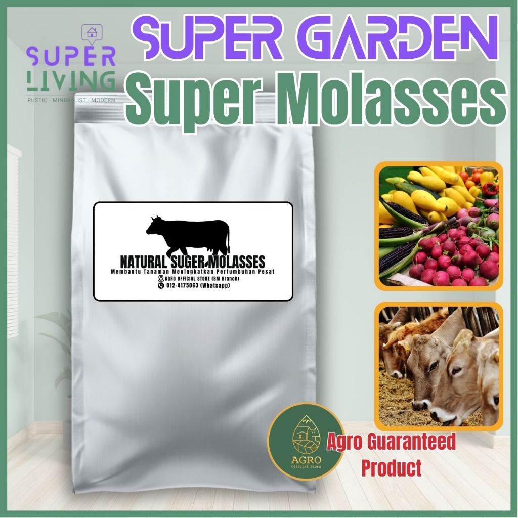 Super Natural Molasses Gula Merah Untuk Pertanian & Penternakan Non ...