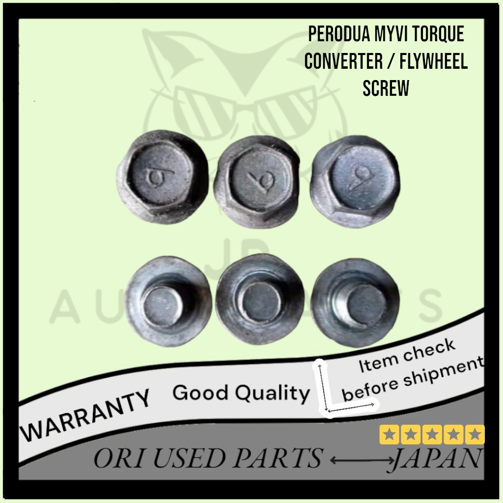 Perodua Myvi Torque Converter / Flywheel Screw | Shopee Malaysia