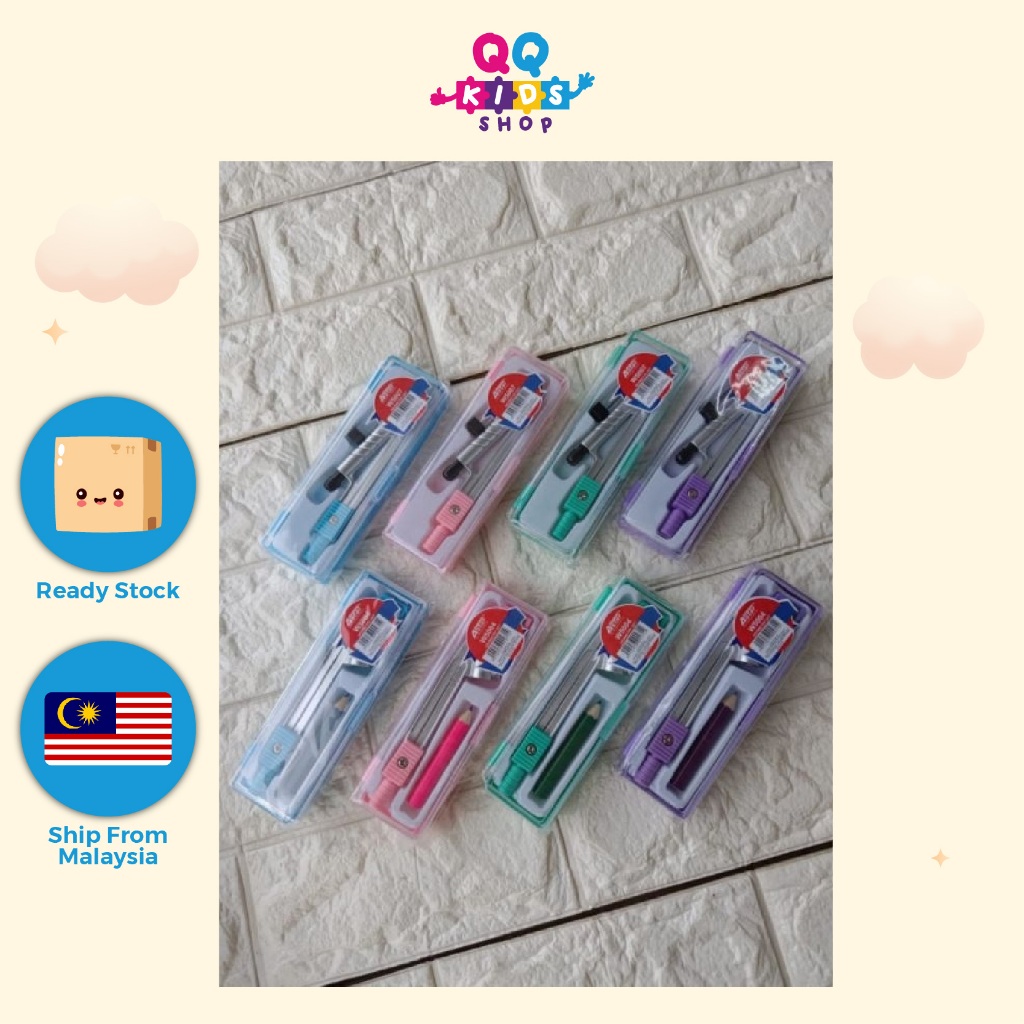 Astar Compass Mechanical Geomtry Set ( W5004/W5007 ) Set Geometri ...