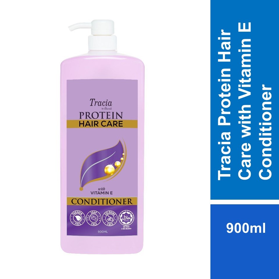 Tracia Protein Hair Care with Vitamin E , Conditioner 900ml | Shopee ...