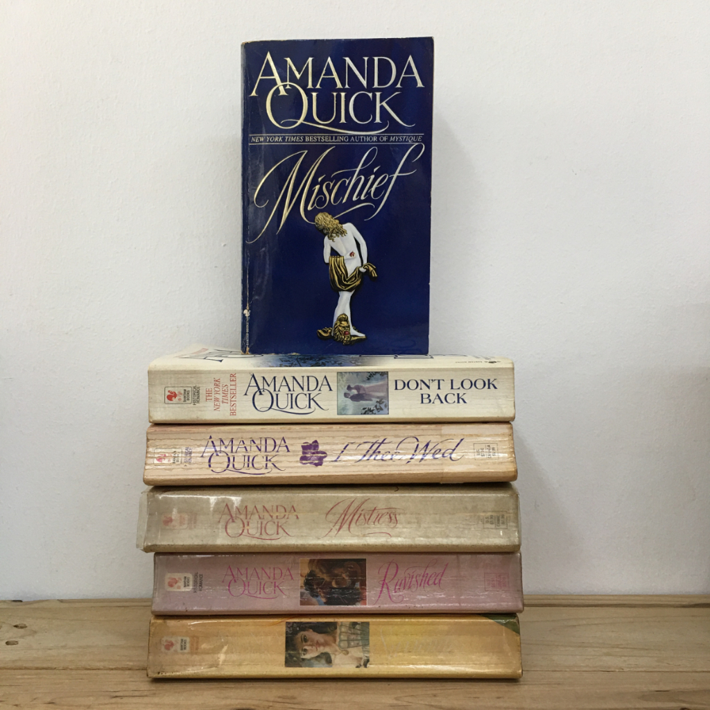 Amanda Quick's Historical Romance Books - well used / clearance ...