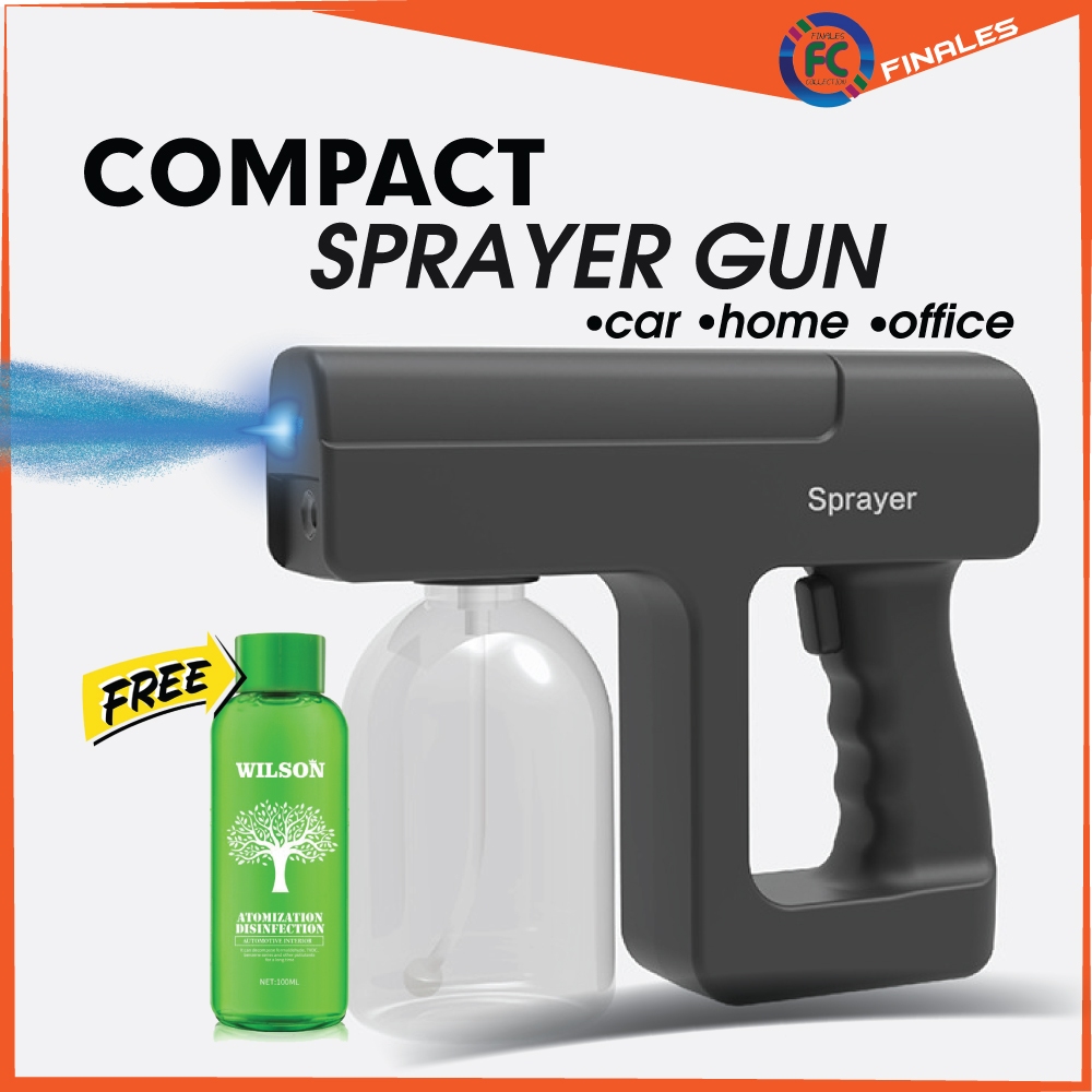Disinfectant Spray Machine Nano Spray Gun Sprayer Blue Light Nano Steam ...