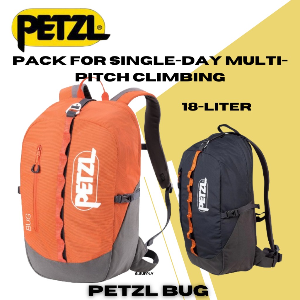 PETZL Bug Backpack 18-Liter Work Bag Rope Bag Climbing Bag daily use ...