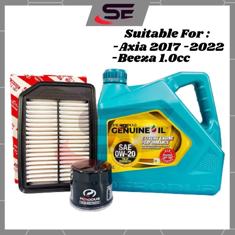 Perdua Engine Oil 0w20 Fully Synthetic Axia Engine Oil Minyak Hitam ...