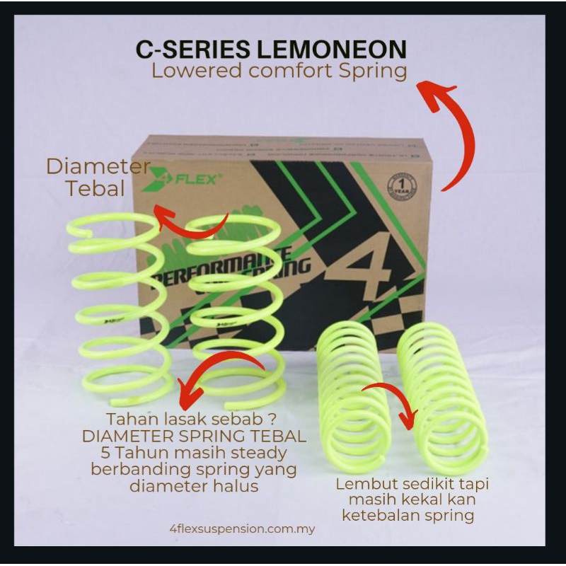 PERODUA ALZA 4FLEX SPRING SPORT | Shopee Malaysia