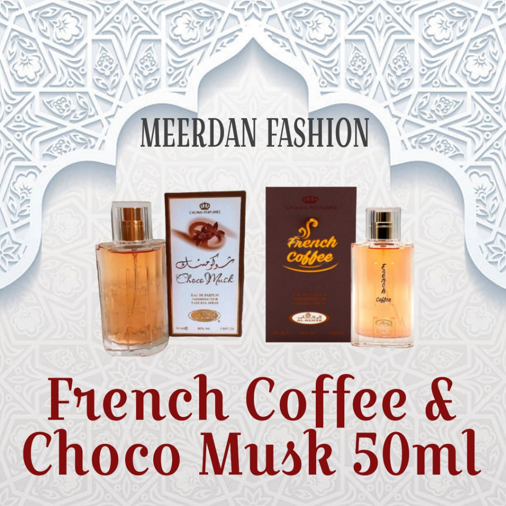 Choco musk & French Coffee 50ml by Al Rehab Perfume | Shopee Malaysia