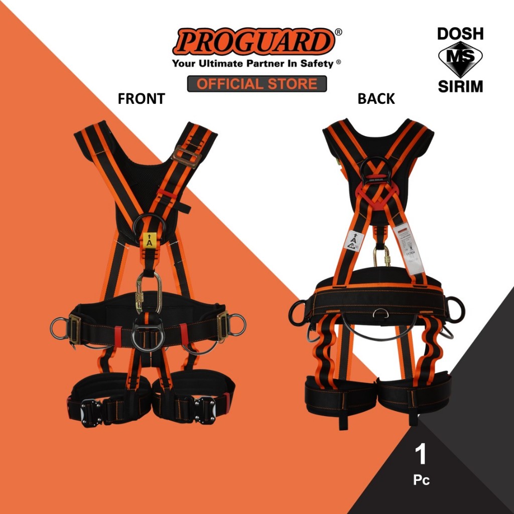 Proguard Telecom Full Body Harness | Shopee Malaysia