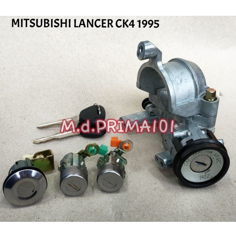 MITSUBISHI LANCER CK4 1995 IGNITION SWITCH LOCK STARTER WITH KEY SET ...