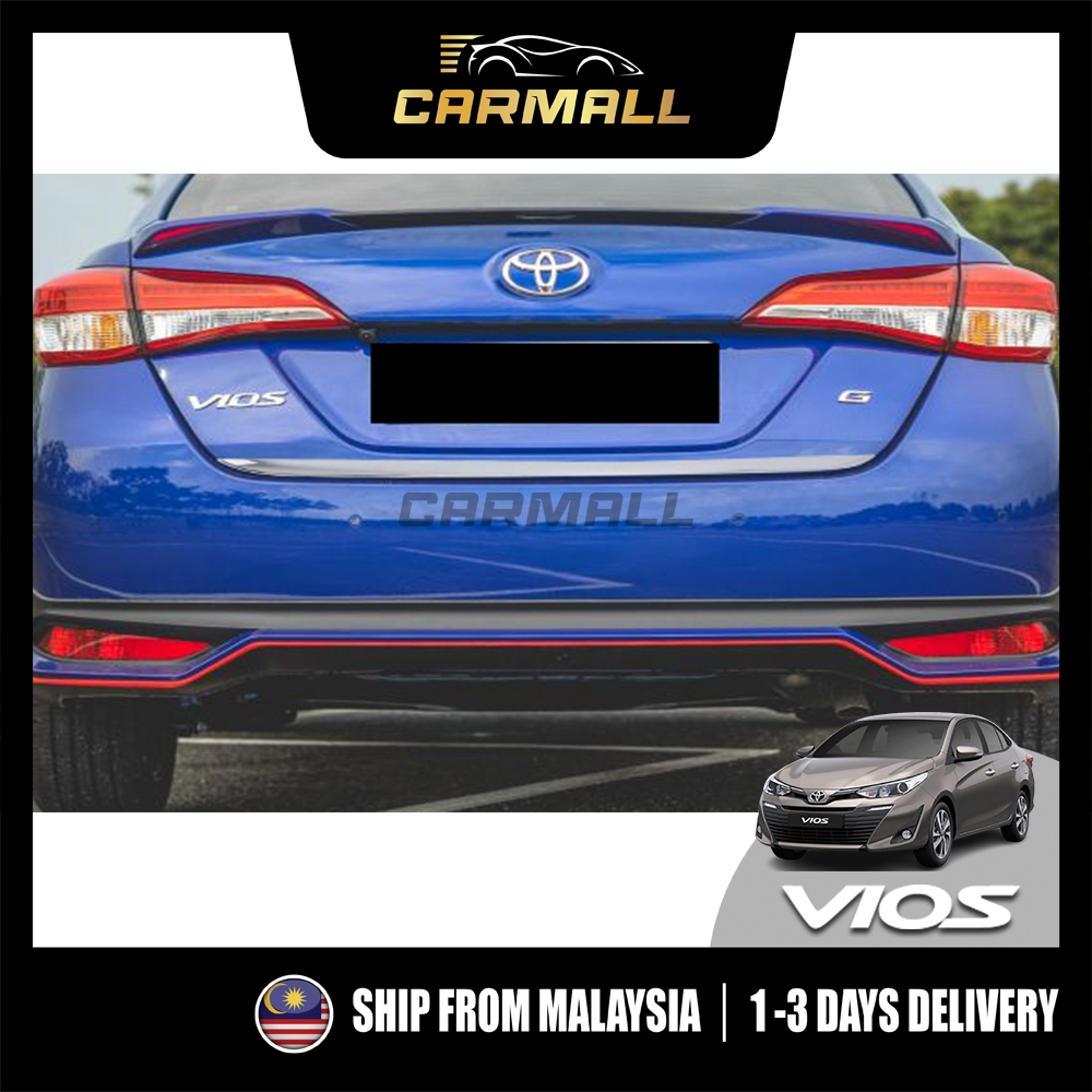 Toyota Vios NSP151 Rear Bonnet Chrome Lining Tail Gate 2019-2023 NSP151 ...