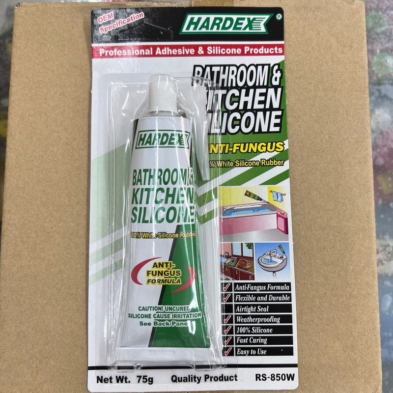 Hardex Bathroom and Kitchen Silicone 75G RS-850W | Shopee Malaysia