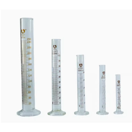 Lab Thick Glass Graduated Measuring Cylinder Set Glass | Shopee Malaysia