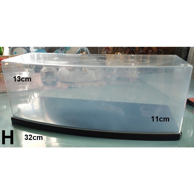 USED Daiso Japan Toy Figure Acrylic Display Storage Box Collection ...