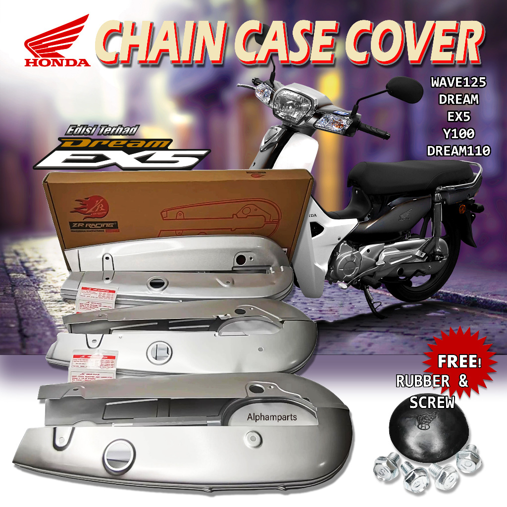 HONDA DREAM EX5 WAVE125 COVER DREAM110 Y110 RANTAI PETI RANTAI CHAIN CASE - Original ZRracing ...