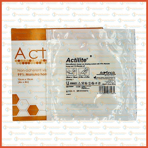 [1 PCS] ACTILITE NON-ADHERENT VISCOSE NET DRESSING COATED WITH 99% ...