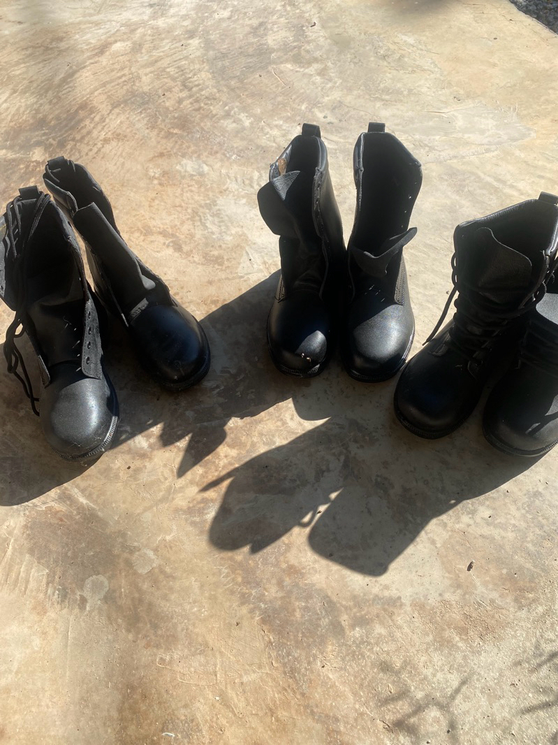 spike boot ATM / kasut hutan atau kebun | Shopee Malaysia