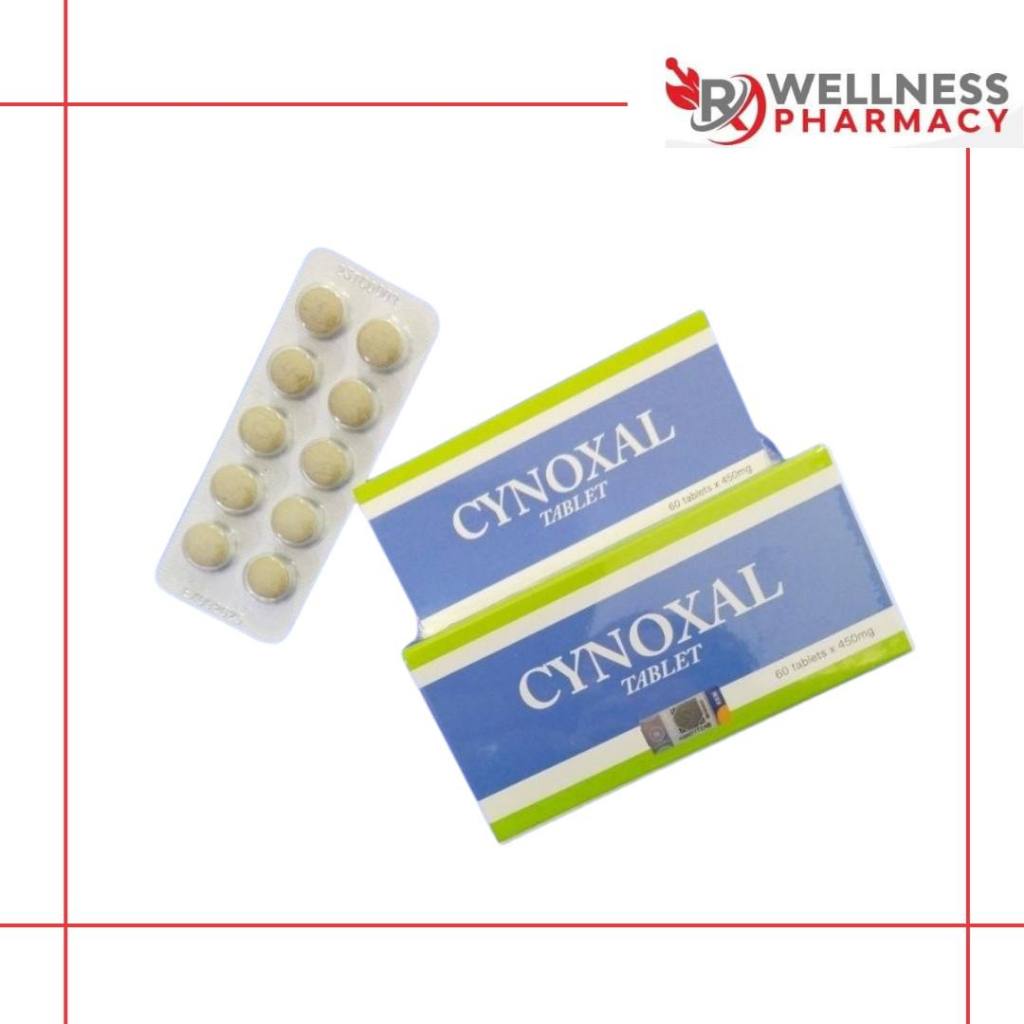 CYNOXAL 450mg tablet 10s/strip (Supplement untuk resdung, gatal ...