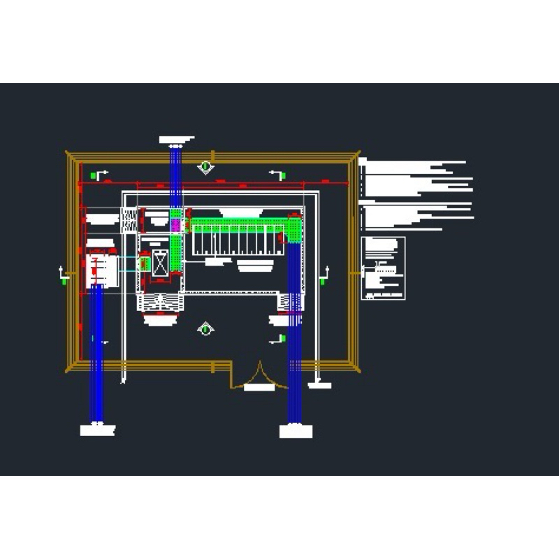 TNB Substation Structure Engineering Drawing in Autocad File | Shopee ...