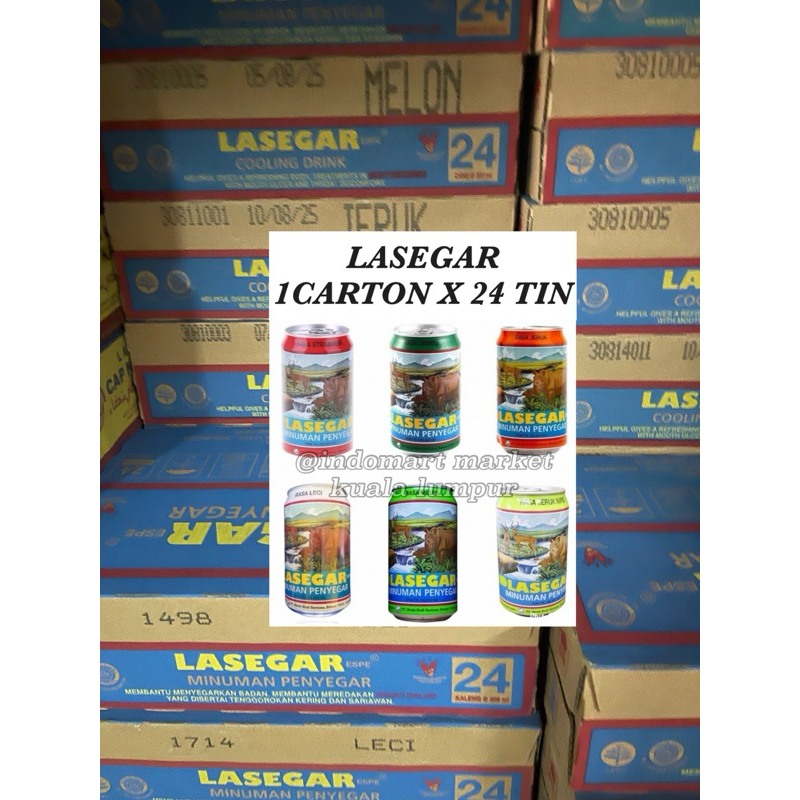 LASEGAR 1 CARTON X 24 TIN | Shopee Malaysia