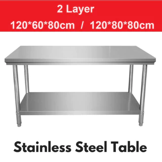 work table stainless steel Malaysia, Best Deals December 2024 | Shopee ...