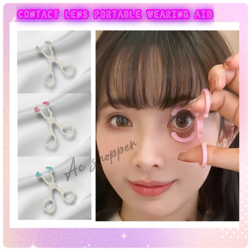 Ac shopper Contact Lenses Wearing Eye Contact Lens Assist Device Novice ...
