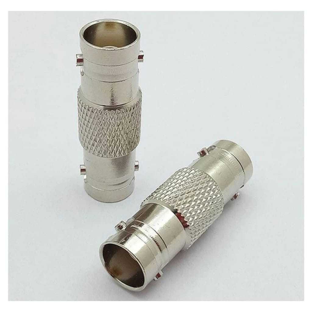 BNC female to female joint adapter straight connector RG59 RG6 for CCTV ...