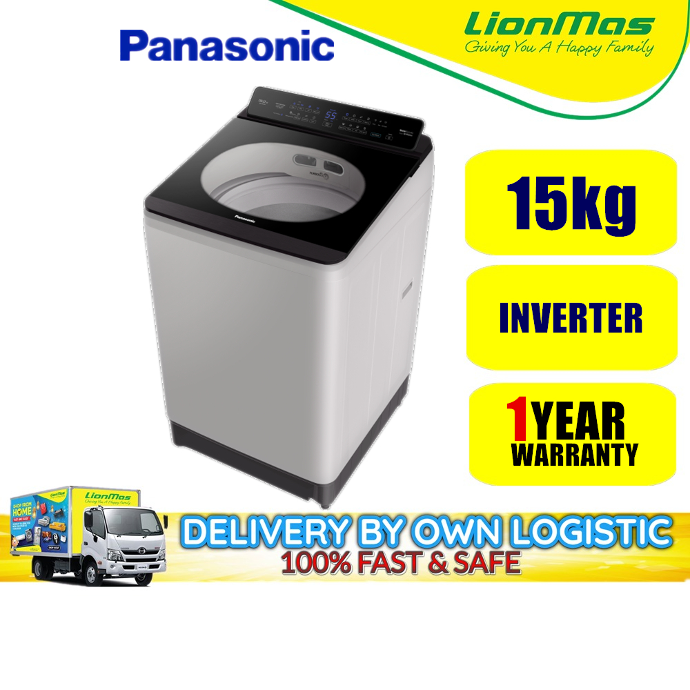 Panasonic 15kg TD Inverter Top Load Washing Machine NA-FD15X1HRT Washer | Shopee Malaysia