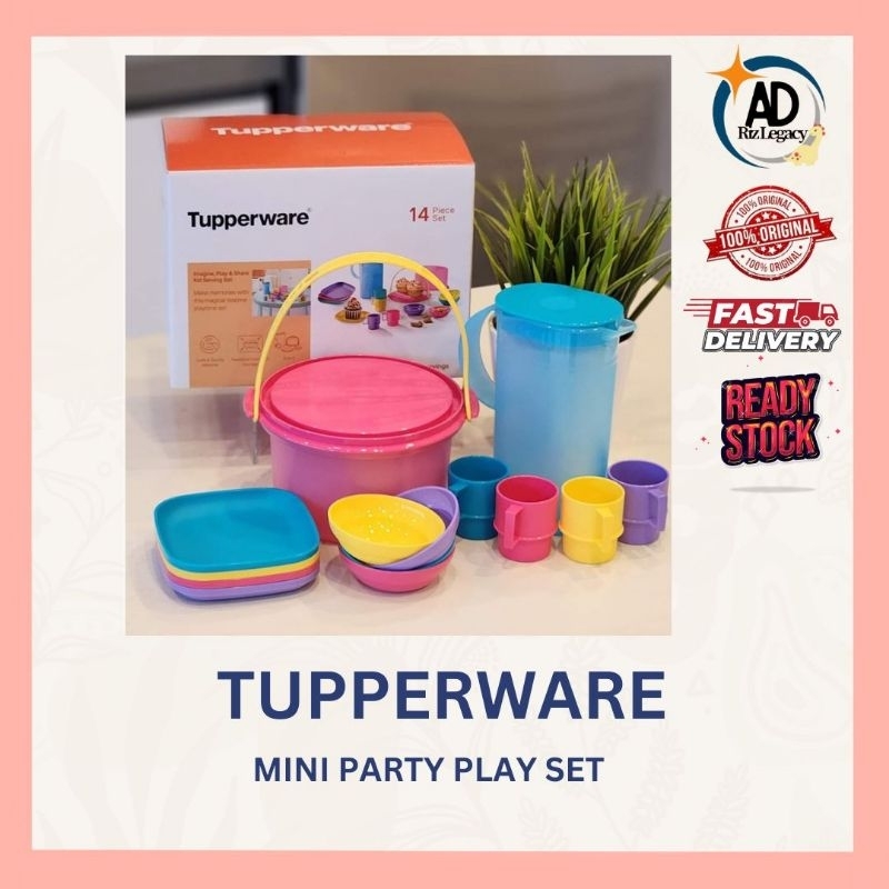 Tupperware Mini Party Play Set Kids | Shopee Malaysia