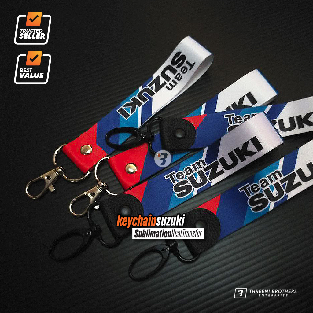 READY STOCK - Team Suzuki Keychain Lanyard / Keychain Lanyard ...