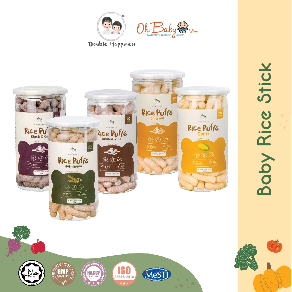 Double Happiness Baby Rice Stick 6month+ | Shopee Malaysia