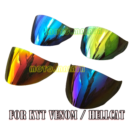 KYT VISOR VENOM HELLCAT SIANG MALAM | Shopee Malaysia
