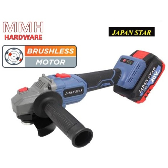 JAPAN STAR ANGLE GRINDER (BRUSHLESS) 95-AG228 | Shopee Malaysia